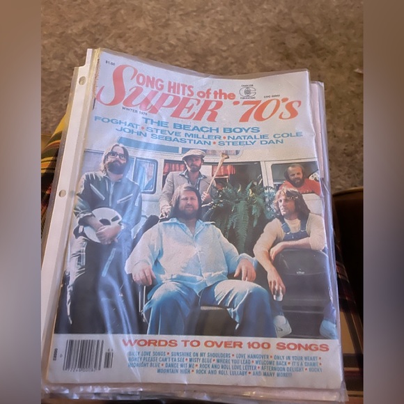 Other | Vintage Song Hits Of The Super 7s Magazine Winter 1976 The ...
